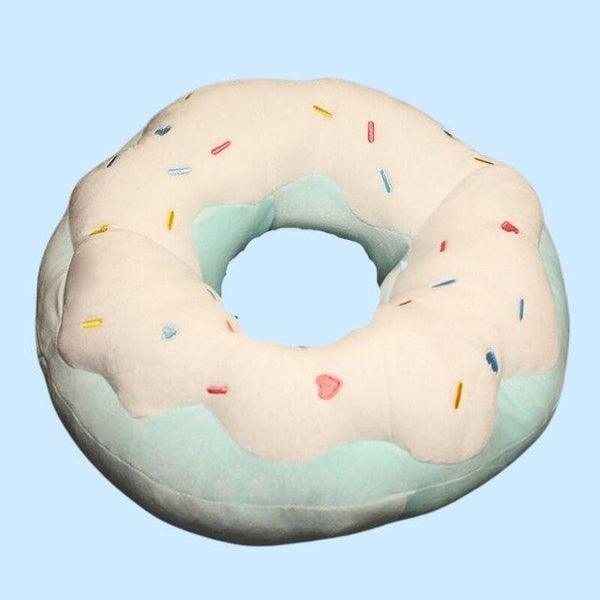Giant Doughnut Plushie With Sprinkles Toy Plush – Plushie Land
