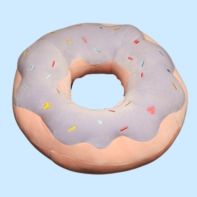 Giant Doughnut Plushie With Sprinkles Toy Plush – Plushie Land
