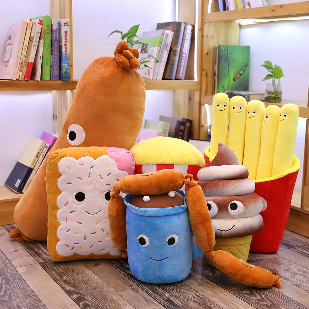 Fries Fast Food Plushie Oversize Plush Toy – Plushie Land