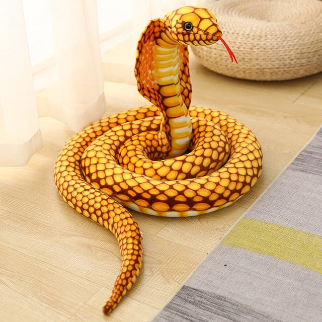 Giant Plushie Python Cobra Snake Plush Toy – Plushie Land