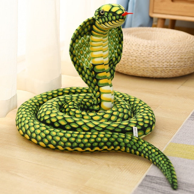 Giant Plushie Python Cobra Snake Plush Toy – Plushie Land